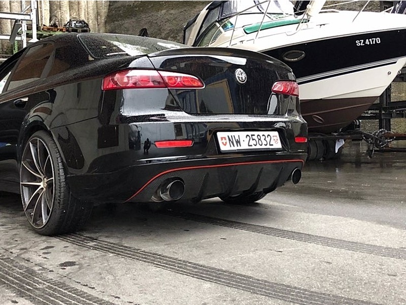 1 ALFA ROMEO 159 REAR DIFFUSER CARBON FIBRE